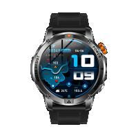 China Support OEM & ODM | Men's Rugged Outdoor Tactical Smart Watch with 1000mAh High Capacity Battery, IP68 Deep Waterproof, and BT5.2 Bluetooth Calling for sale