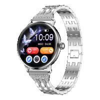China Support OEM & ODM | 1.19-inch AMOLED Women's Smart Watch with IP68 Waterproof and Bluetooth Calling for Fitness Tracking for sale
