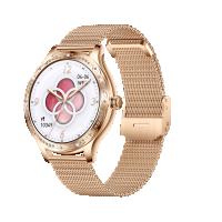 China Support OEM & ODM | Diamond Inlaid Ladies Smart Watch with IP67 Waterproof BT5.1 Bluetooth Calls and 1.27-inch IPS Round Screen for sale