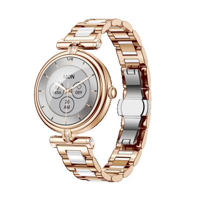 China Mini Slim Diamond Ladies Smart Watch with IP67 Waterproof BT5.0 Bluetooth Calls and 1.09-inch IPS Display for sale