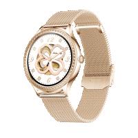 China Support OEM & ODM | Diamond-studded Ladies Smart Watch AK35 with IP68 Waterproof 1.32-inch IPS Display and 24/7 Health Monitoring for sale
