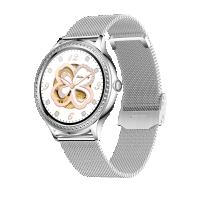 China Support OEM & ODM | Diamond-studded Ladies Smart Watch AK35 with IP68 Waterproof 1.32-inch IPS Display and 24/7 Health Monitoring for sale