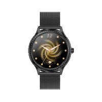 China Support OEM & ODM | Diamond-studded Ladies Smart Watch AK35 with IP68 Waterproof 1.32-inch IPS Display and 24/7 Health Monitoring for sale