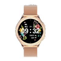 China Support OEM & ODM | Luxury Diamond Ladies Smart Watch with BT5.1 Bluetooth Call IP67 Waterproof and 1.32-inch IPS Display for sale