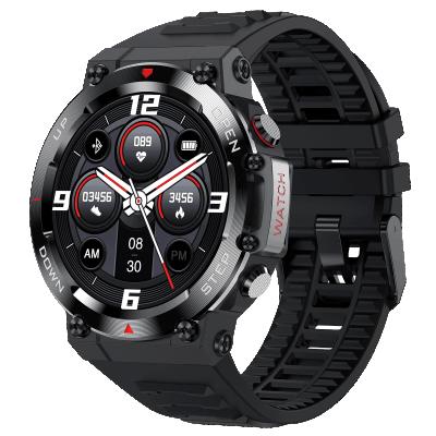 China Support OEM & ODM | AK45 Rugged Outdoor Tactical Smart Watch with BT5.1 Bluetooth Call, IP67 Waterproof and 400mAh Battery for sale
