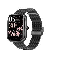 China Support OEM & ODM | Slim Square Touch Smart Watch with IP67 Waterproof BT5.1 Bluetooth Calling and 1.96-inch IPS HD Screen for sale