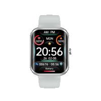 China Support OEM & ODM | Slim Square Touch Smart Watch with IP67 Waterproof BT5.1 Bluetooth Calling and 1.96-inch IPS HD Screen for sale