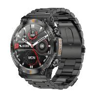 China Support OEM & ODM | AK61 Heavy-Duty Outdoor Tactical Smart Watch with IP68 Waterproof, 400mAh Battery, and BT5.1 Connection for sale