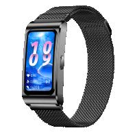 China Support OEM & ODM | Slim Rectangle Fitness Smart Watch with IP67 Waterproof, Dual BLE5.3 BT Call, and 1.47-inch TFT HD Screen for sale
