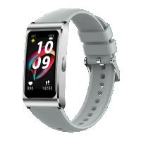 China Support OEM & ODM | Slim Rectangle Fitness Smart Watch with IP67 Waterproof, Dual BLE5.3 BT Call, and 1.47-inch TFT HD Screen for sale
