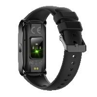 China Support OEM & ODM | Slim Rectangle Fitness Smart Watch with IP67 Waterproof, Dual BLE5.3 BT Call, and 1.47-inch TFT HD Screen for sale