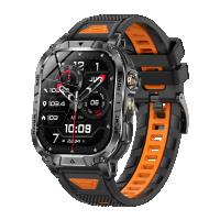 China Support OEM & ODM | Rugged Outdoor 2.01 inch HD Screen IP68 Waterproof Bluetooth Calling Square Dial Smart Watch for sale