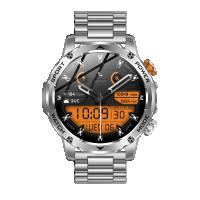 China AK85 Round Dial Smart Watch with 1.7 inch HD Display 1000mAh Battery and IP68 Waterproof for sale