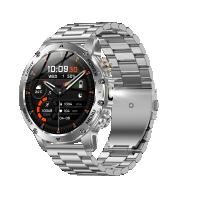 China AK87 Metal Round Dial Smart Watch with 1.7-inch HD Screen, 1000mAh Battery, and IP68 Waterproof for sale