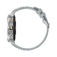 China AK87 Metal Round Dial Smart Watch with 1.7-inch HD Screen, 1000mAh Battery, and IP68 Waterproof for sale
