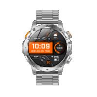 China AK87 Metal Round Dial Smart Watch with 1.7-inch HD Screen, 1000mAh Battery, and IP68 Waterproof for sale