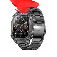 China AK86 Square Dial Smart Watch with 2.01-inch HD Screen, 1400mAh Battery, and IP68 Waterproof for sale