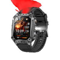 China AK86 Square Dial Smart Watch with 2.01-inch HD Screen, 1400mAh Battery, and IP68 Waterproof for sale