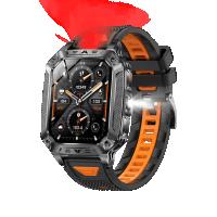 China AK86 Square Dial Smart Watch with 2.01-inch HD Screen, 1400mAh Battery, and IP68 Waterproof for sale