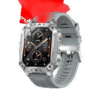 China AK86 Square Dial Smart Watch with 2.01-inch HD Screen, 1400mAh Battery, and IP68 Waterproof for sale