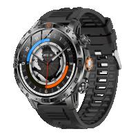 China AK91 Round Dial Smart Watch with 1.7-inch HD Round Screen 1000mAh Battery and IP68 Waterproof for Outdoor Navigation for sale