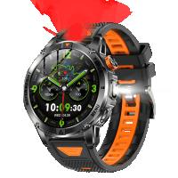 China AK93 Compact Round Dial Smart Watch with 1.53-inch HD Screen 1000mAh Battery and IP68 Waterproof for sale