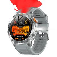 China AK93 Compact Round Dial Smart Watch with 1.53-inch HD Screen 1000mAh Battery and IP68 Waterproof for sale