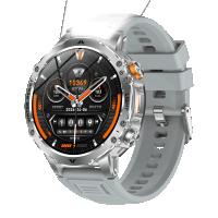 China 1600mAh Long Standby Round Dial Smart Watch IP68 Waterproof BT5.2 Calling Round Face Smartwatch with 1.7 Inch HD Display for sale