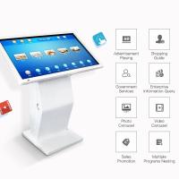 China 21.5 24 32 Inch Touch Screen Info Kiosk Totem Self Service Advertising Display with Windows 10 8GB RAM for sale
