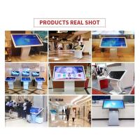 China 21.5 24 32 Inch Touch Screen Info Kiosk Totem Self Service Advertising Display with Windows 10 8GB RAM for sale