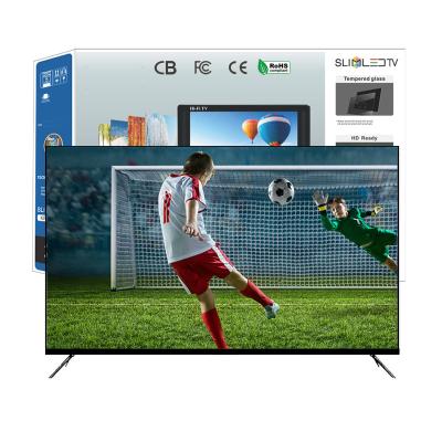 China 32-55 Inch 4K Ultra HD Smart TV Android WiFi LED Television OEM Customizable for sale