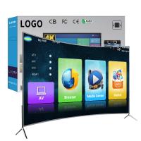 China 4K UHD Android Smart TV 32 to 100 Inch LED Television OEM Customizable for sale