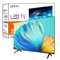 China Customizable OEM 32 to 65 Inch Android Smart LED TV 4K UHD 1080P with TV Stand for sale