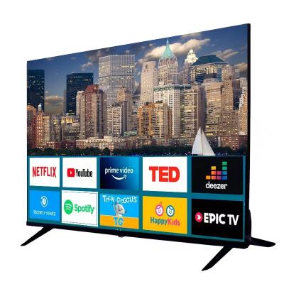 China 32 Inch 4K UHD LED Smart TV Android 9.0 DVB-T2 ISDB ATSC 60Hz Wall Mountable for sale