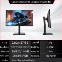 China 27 Inch IPS LED Monitor 1920x1080 144Hz VGA HDMI Office Computer Screen for sale