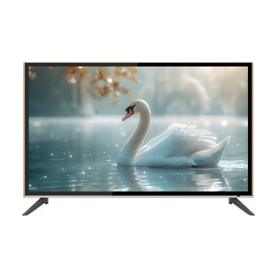 China 65 Inch 4K Ultra HD Smart LED TV Android WiFi Gold Bezel 3840x2160 for sale