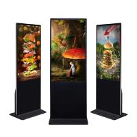 China 55 Inch Wall Mounted Infrared Multi Touch Screen Advertising Machine 1920x1080 for sale