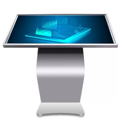 China 32 Inch Horizontal Touch Screen Kiosk 1920x1080 All in One Digital Display for Exhibition for sale