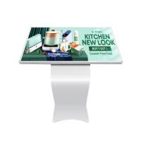 China 32 Inch Shopping Guide Interactive Trade Show Touch Screen Kiosk Self Service Terminal for sale