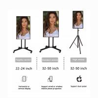 China Smart Live Streaming Equipment Stand 43 Inch 55 Inch Android 8.1 4G RAM 32G Storage for sale