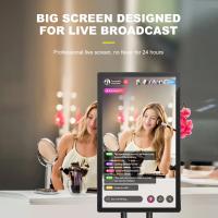 China Smart Live Streaming Equipment Stand 43 Inch 55 Inch Android 8.1 4G RAM 32G Storage for sale