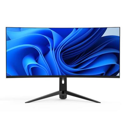 China 34 Inch Curved Gaming Monitor 4K 144Hz IPS Ultra Wide 21:9 Desktop Computer Screen for sale