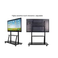 China 65 Inch Interactive Whiteboard 4K 20 Point Touch Conference Smart Board 128GB SSD for sale
