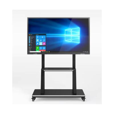 China 65 Inch Interactive Whiteboard 4K 20 Point Touch Conference Smart Board 128GB SSD for sale