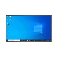 China 65 Inch Interactive Flat Panel 4K Touch Screen Whiteboard 20 Point Touch 8ms Response for sale