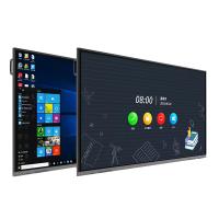China 8ms 4GB Interactive Whiteboard 98inches Smart Board Touch Screen Stand For Classroom for sale