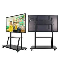 China 55 Inch Interactive Whiteboard 4K Touch Screen Smart Board 10 Point Multi Touch 8ms Response for sale