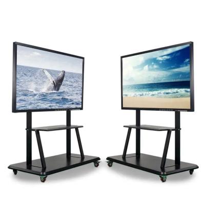 China 55 Inch Interactive Whiteboard 4K Touch Screen Smart Board 10 Point Multi Touch 8ms Response for sale