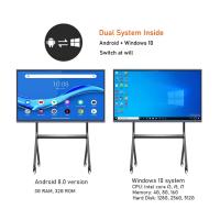 China 55 Inch lcd touch screen education electronic board  interactive whiteboard for sale
