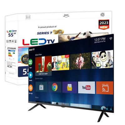 China 55 Inch 4K UHD Android Smart TV 3840x2160 60Hz WiFi Bluetooth Dolby Digital Plus for sale